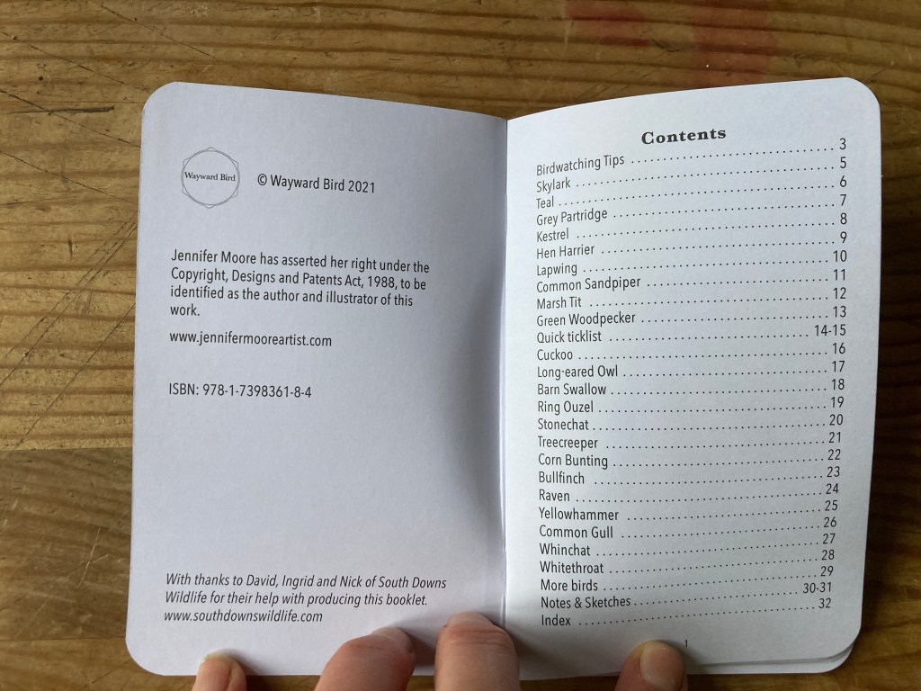 Explore Birds of the South Downs: A Must-Have Logbook – Jennifer Moore