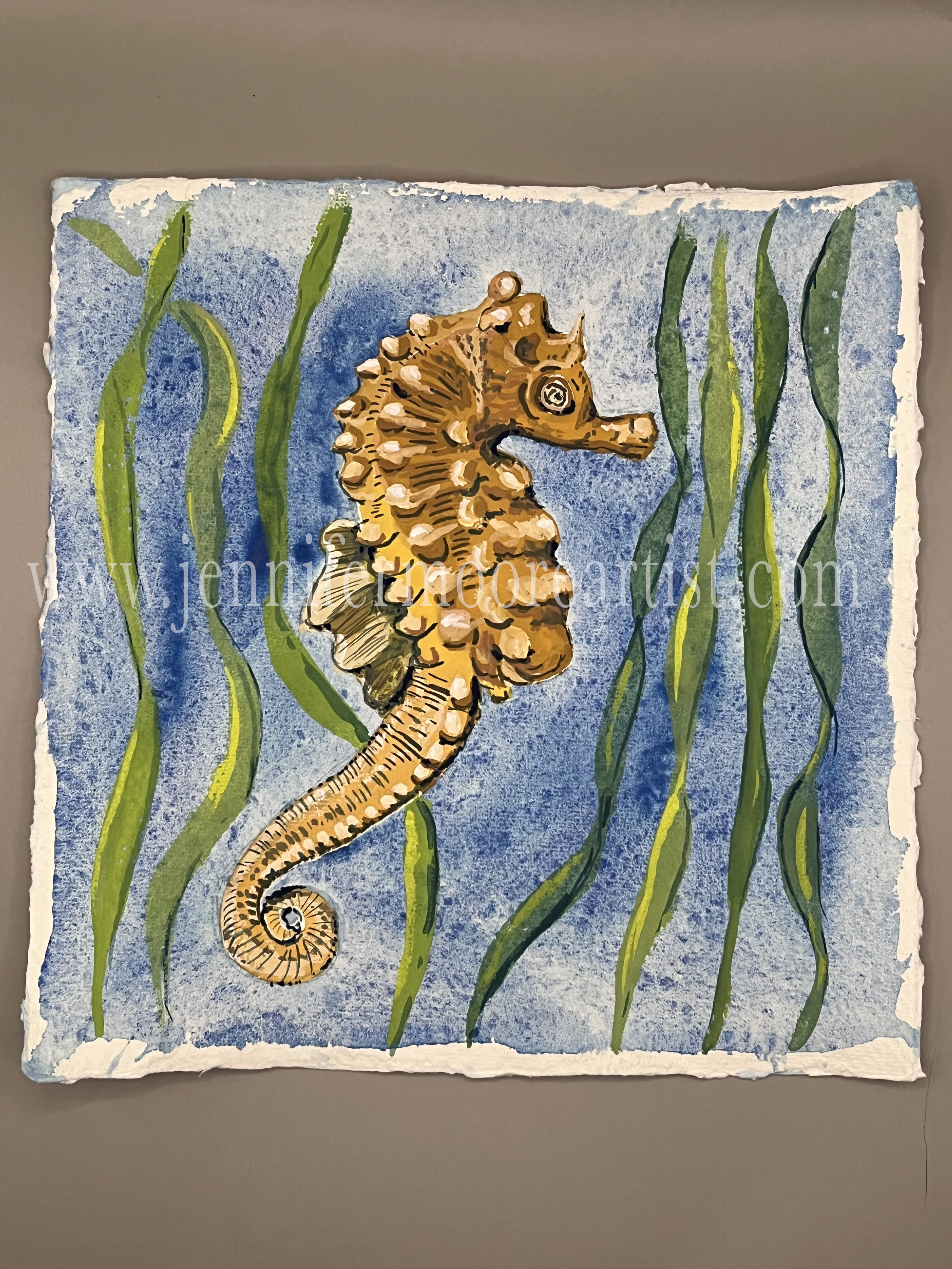 My New Illustration: a celebration of seahorses – Jennifer Moore